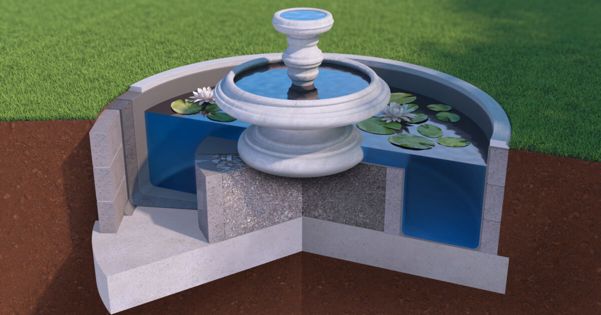 Concrete Pond Waterproofing