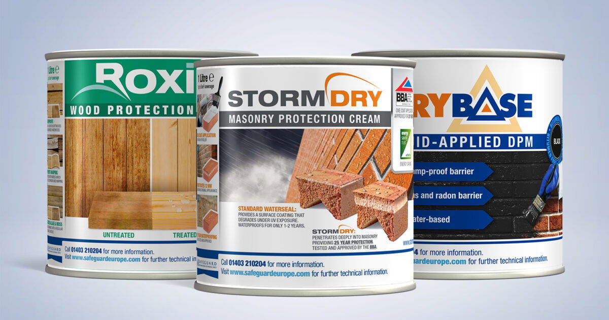 Leading Damp-Proofing Materials Now Available in 1 Litre Packs