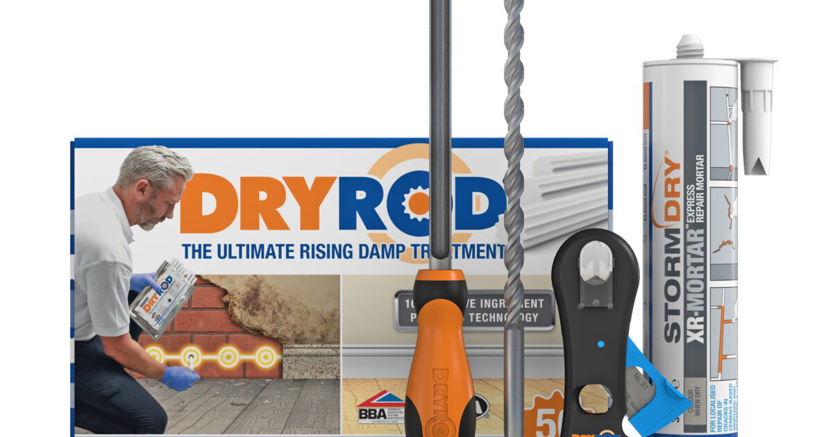 Dryrod Damp Proofing Rods DPC Kits: BBA Approved Rising Damp Treatment ...