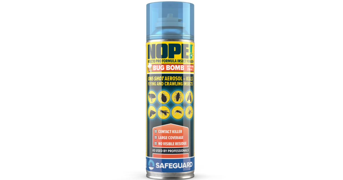 NOPE! Bug Bomb Insect Killer Fogger | Safeguard Europe