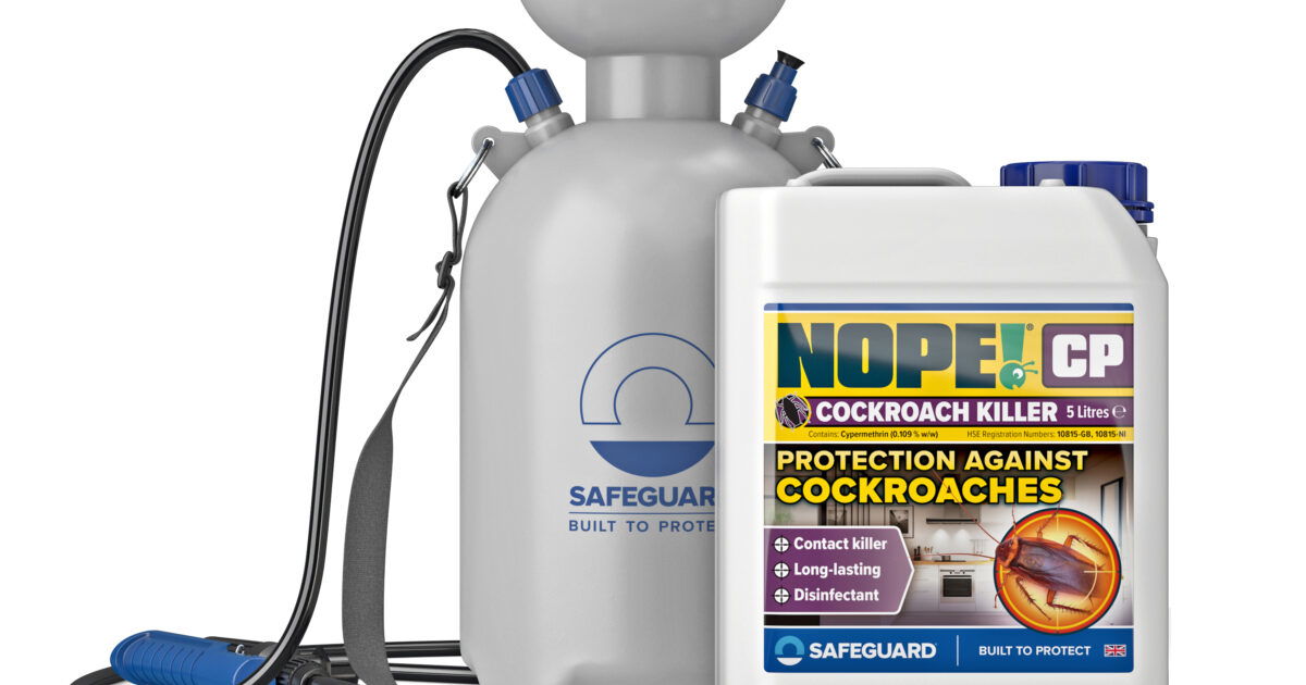 NOPE! CP Cockroach Killer (5L) and Pressure Sprayer