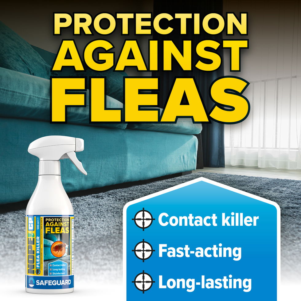 NOPE! Ultimate Flea Spray, Bug Bomb & Powder Bundle NOPE! Ultimate Flea Spray, Bug Bomb & Powder Bundle