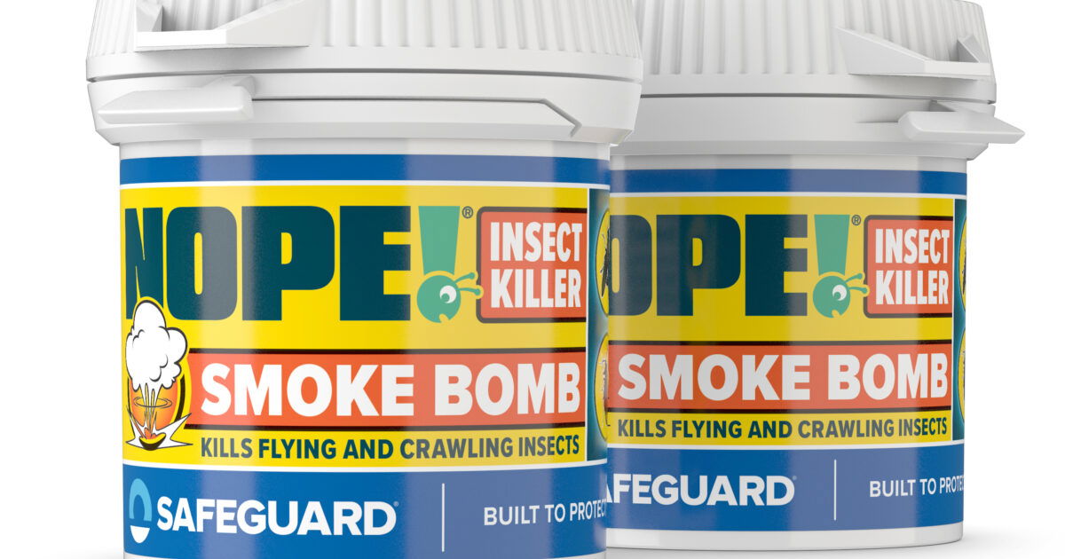 NOPE! Insect Killer Smoke Bombs for Large Rooms