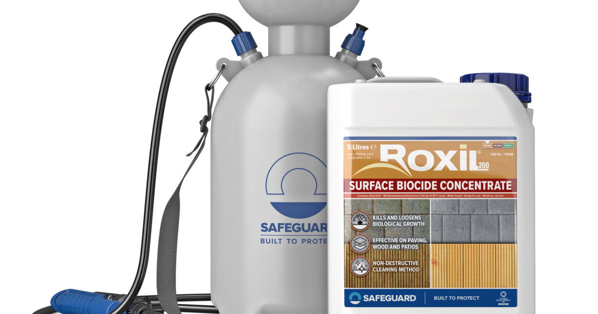 Roxil 200 Wood & Patio Cleaner and Pressure Sprayer - Patios & Paving ...