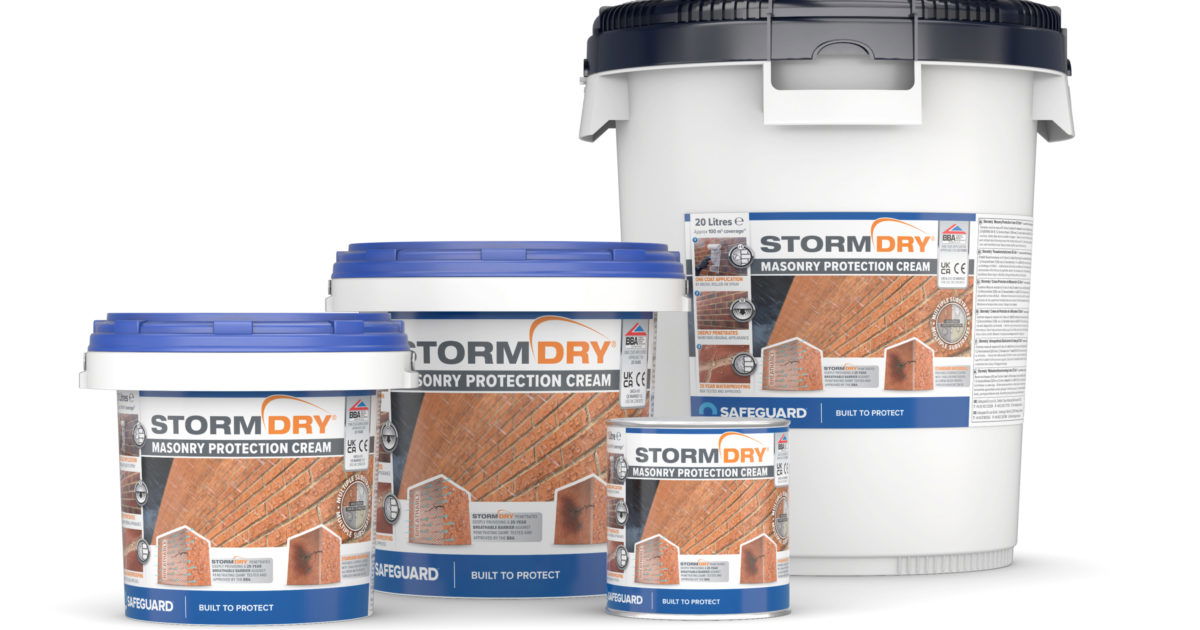 Stormdry Masonry Protection Cream For Brick, concrete and stone Walls ...