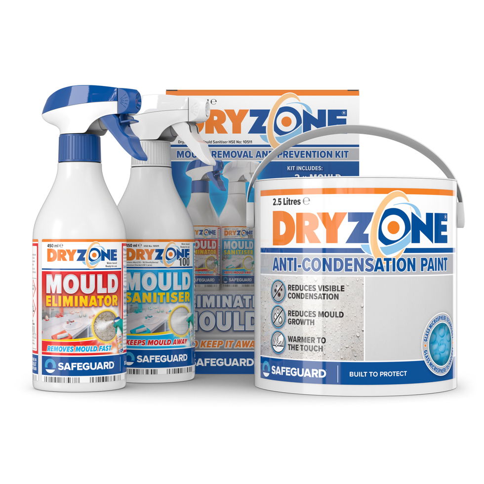 Dryzone Mould Removal and Prevention Kit & Dryzone Anti-Condensation Paint